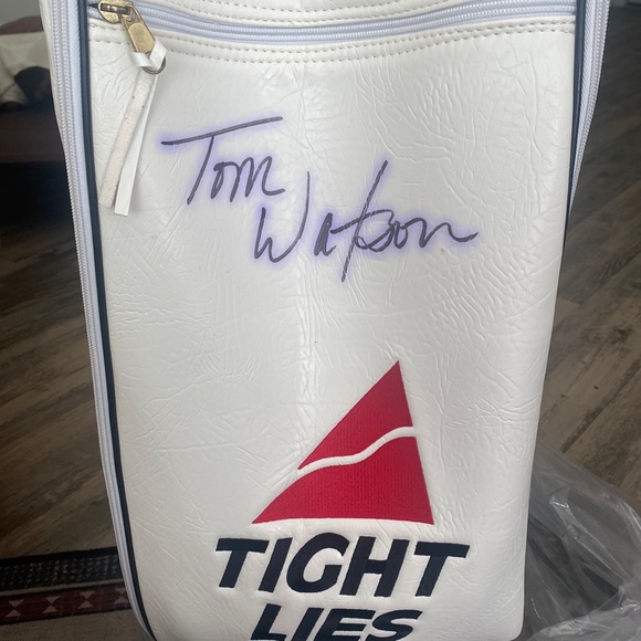 Adams | Other | Tom Watson Tournament Signed Golf Bag | Poshmark